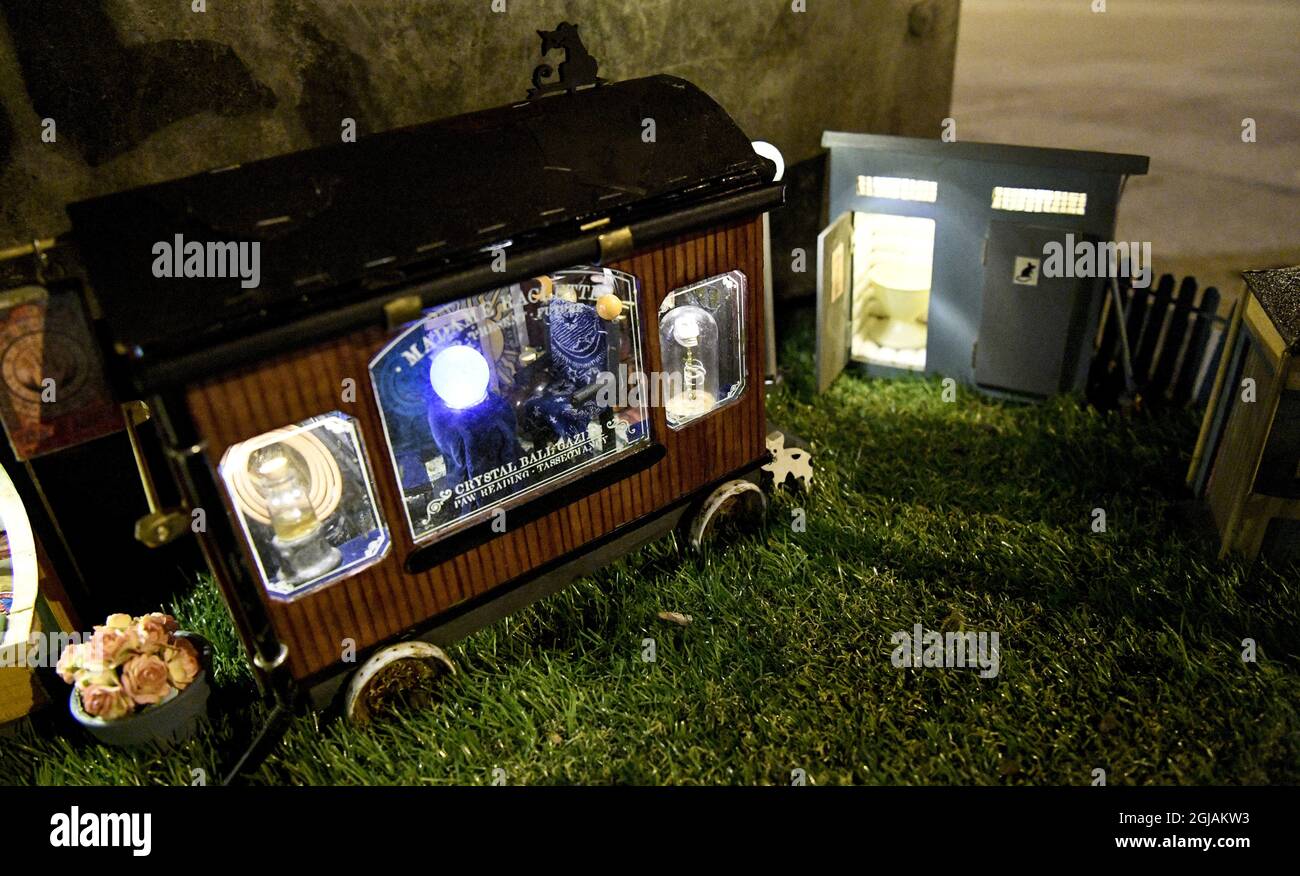 Miniature amusement park for mice called "Tjoffsans tivoli" Malmo ...