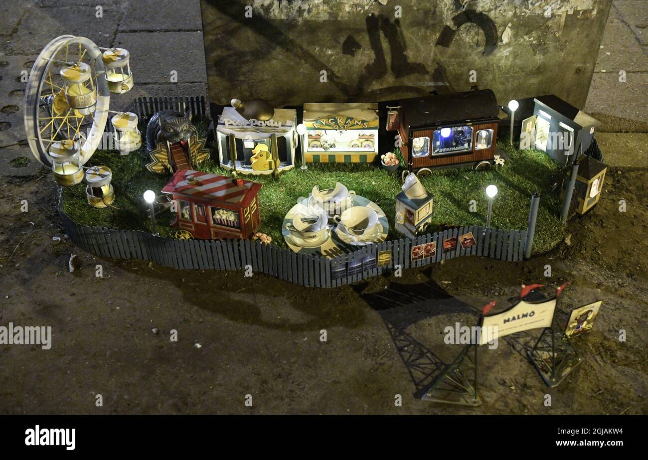 Miniature amusement park for mice called "Tjoffsans tivoli" Malmo ...