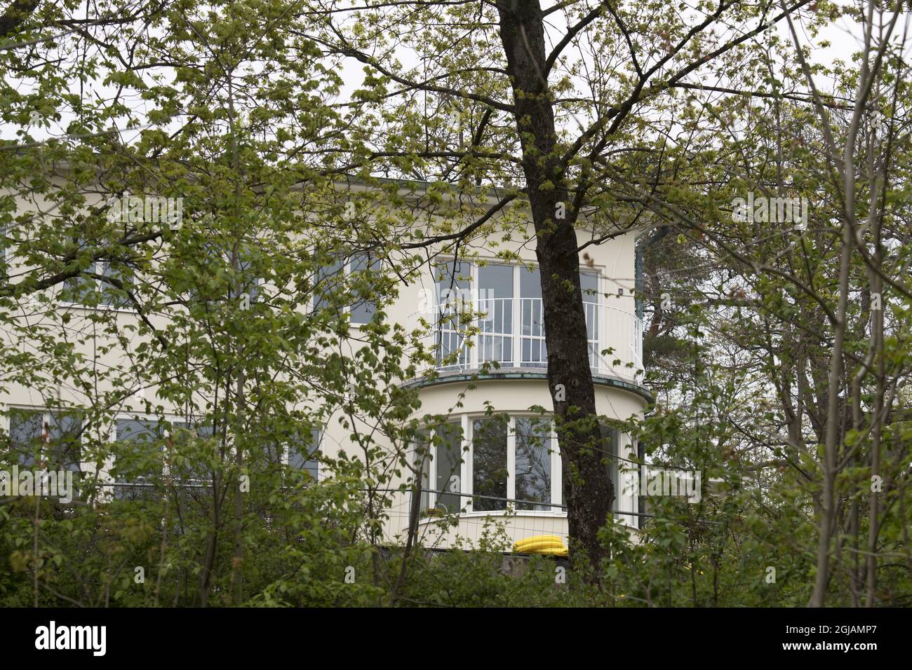 STOCKHOLM 2017-05-17 Prince Bertil and Princess Lilianâ€™s former home Villa Solbacken at the ...
