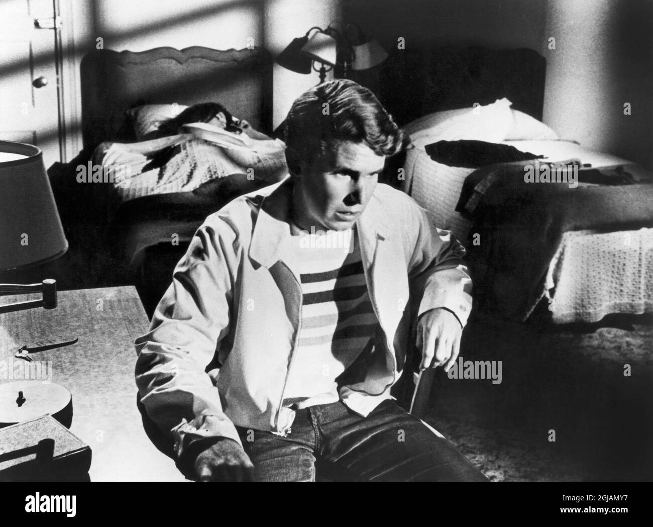 Jacqueline Bisset, Rick Kelman, on-set of the Film, "The First Time ...