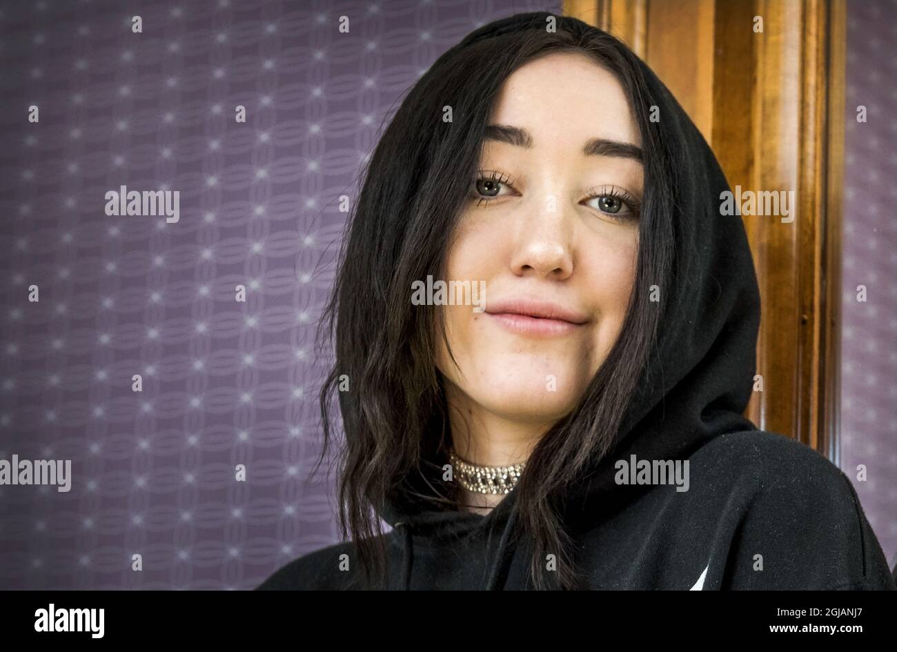 Miley Cyrus Long Black Hair