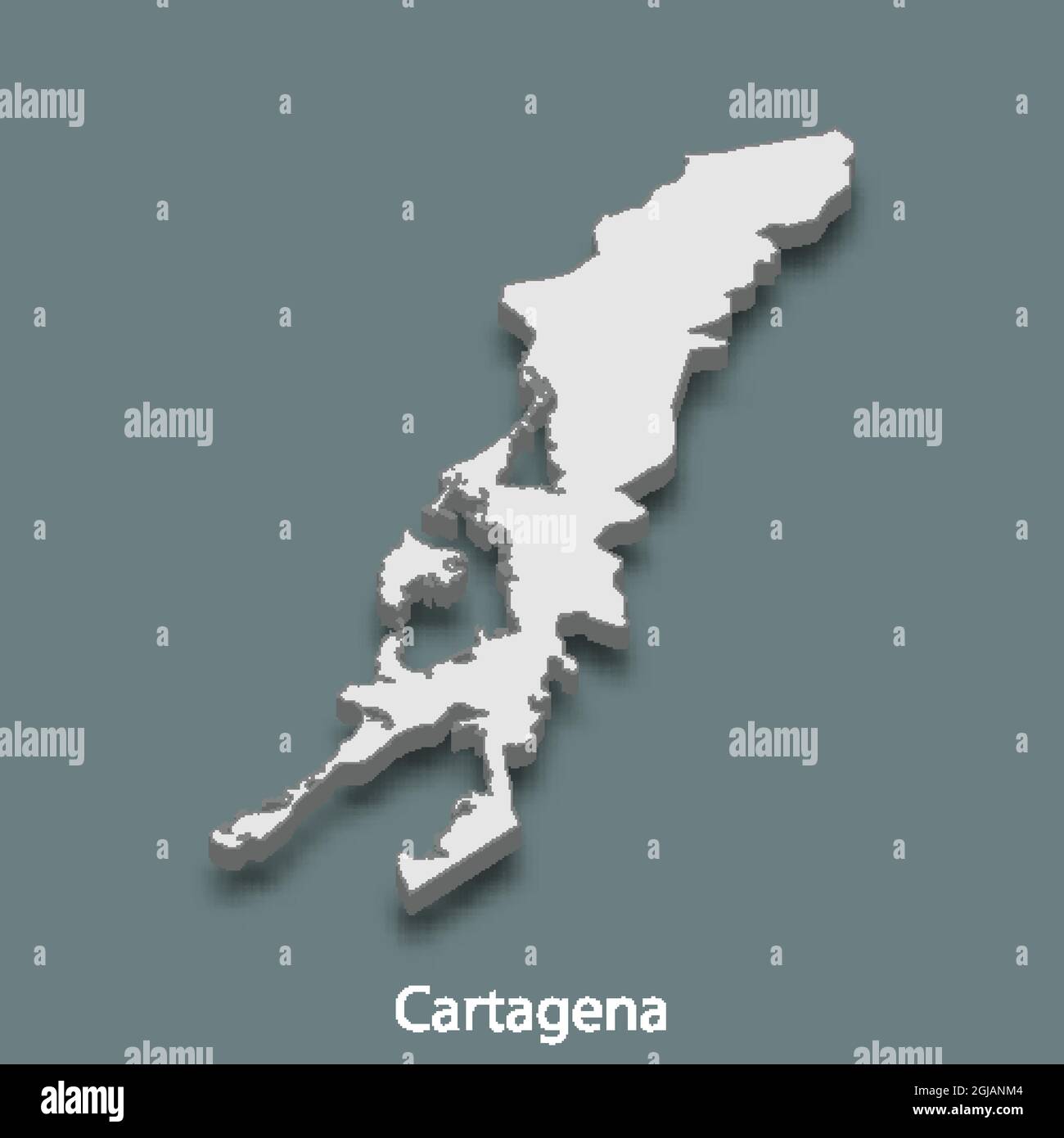 Cartagena travel guide Stock Vector Images - Alamy