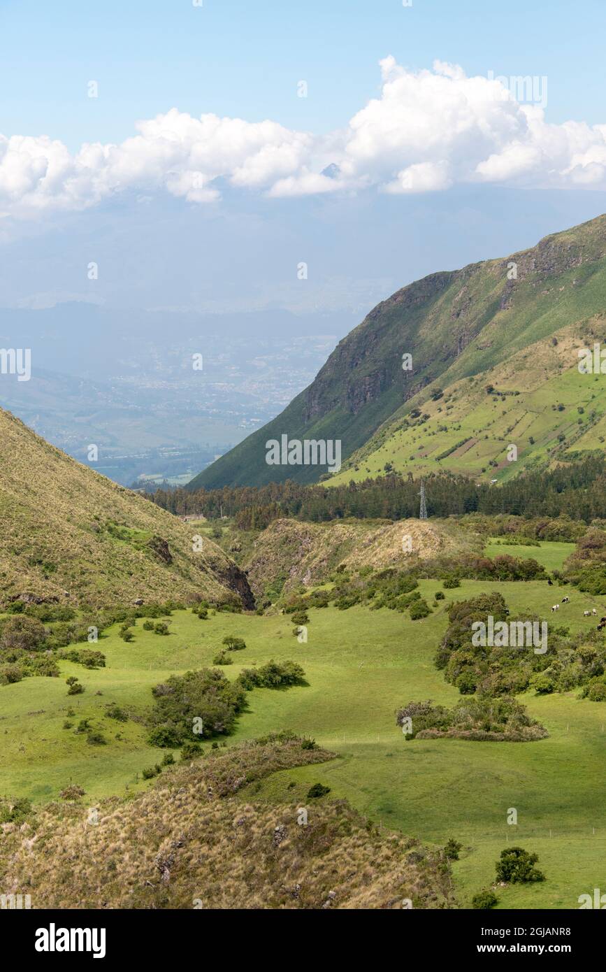 Ecuador, Inter-Andean Valley Stock Photo - Alamy