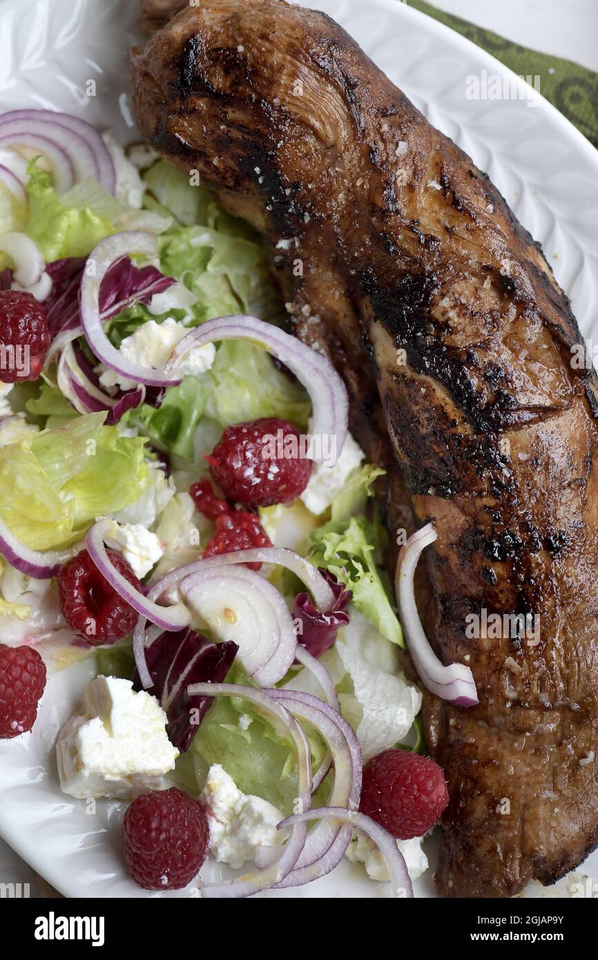 Double marinated pork fillet Foto: Janerik Henriksson / TT / Kod 10010 ...