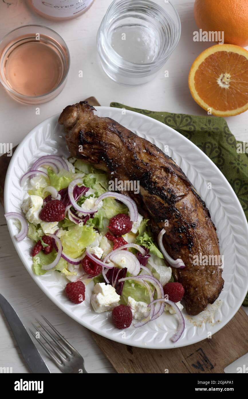 Double marinated pork fillet Foto: Janerik Henriksson / TT / Kod 10010 ...