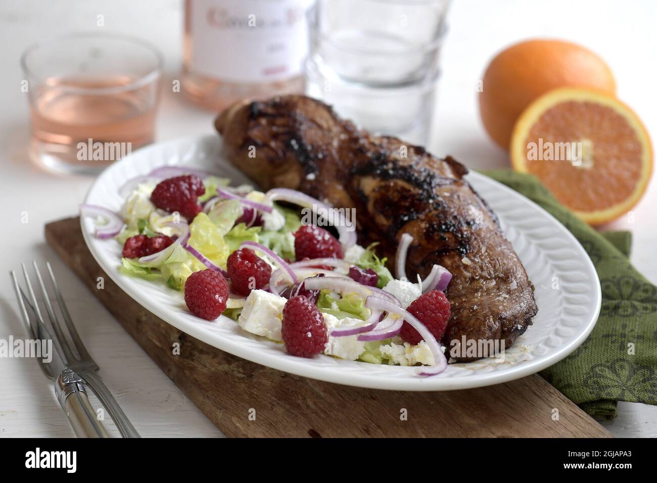 Double marinated pork fillet Foto: Janerik Henriksson / TT / Kod 10010 ...