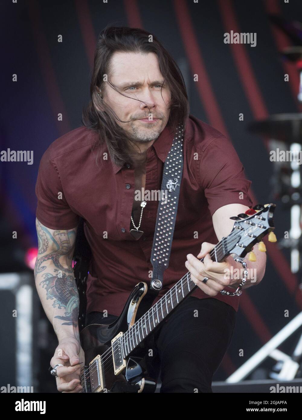 SOELVESBORG 20170608 Myles Kennedy, singer of American rock band Alter ...