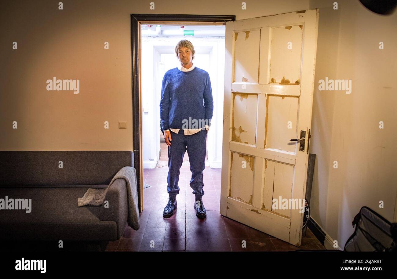 FILES 2017-01-11 Swedish artist Jonas Dahlberg photographed in ...