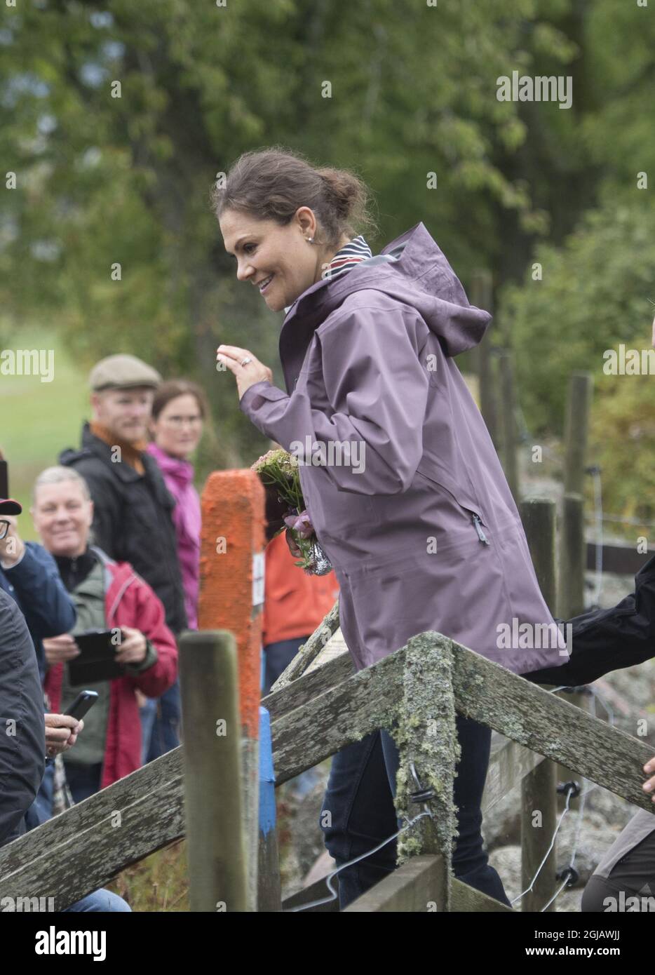 VARNHEM 20170909 Crown Princess Victoria during her walk a long a ...
