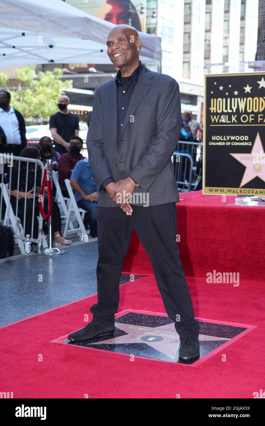 Radio personality Kurt Alexander aka Big Boy poses at a ceremony ...
