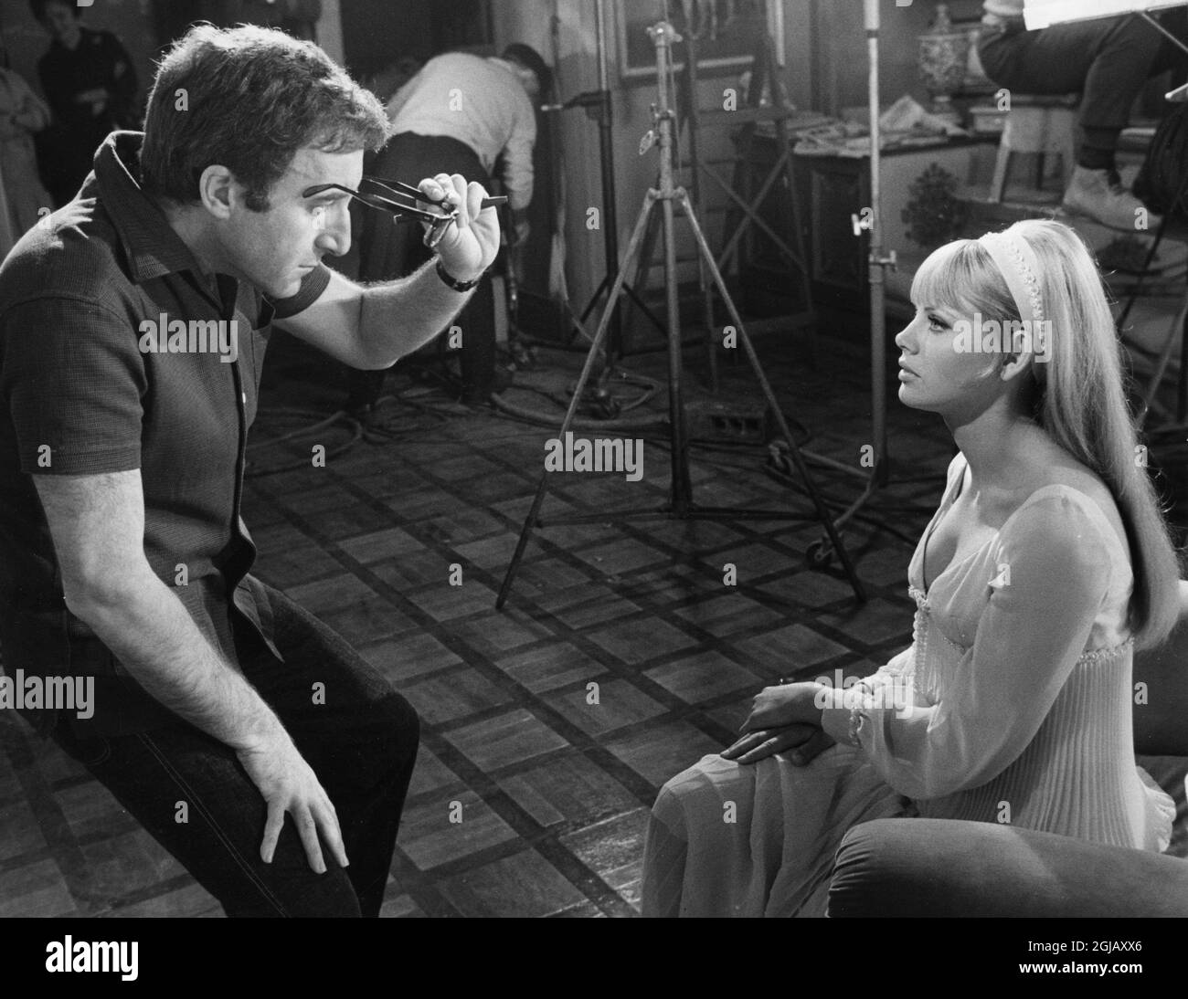 Britt ekland peter sellers hi-res stock photography and images - Alamy
