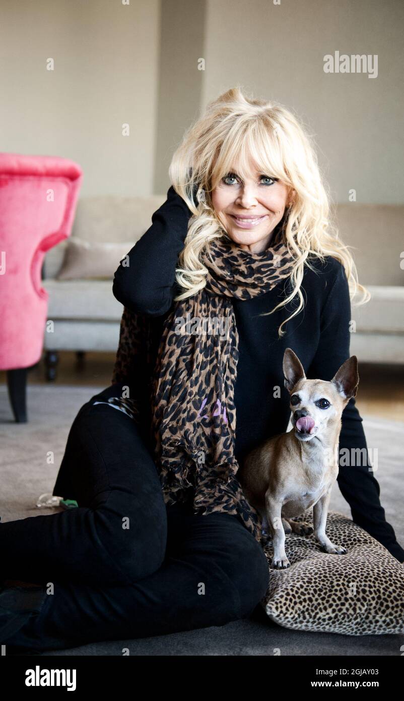 Britt ekland sweden actress hi-res stock photography and images - Alamy