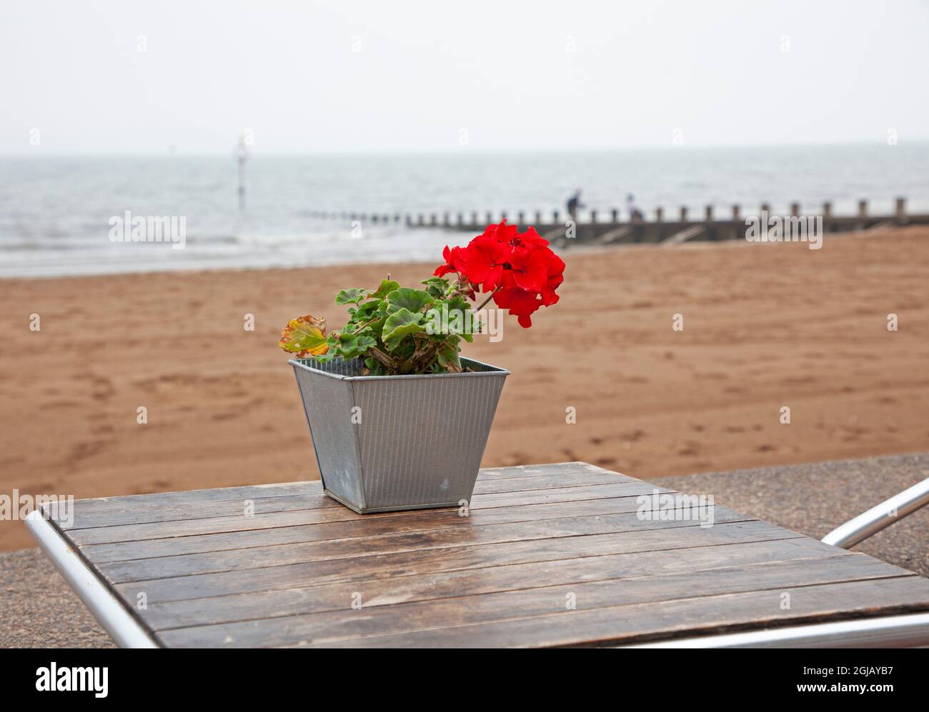 Portobello, Edinburgh, Scotland, UK weather. 9th September 2021. Misty ...