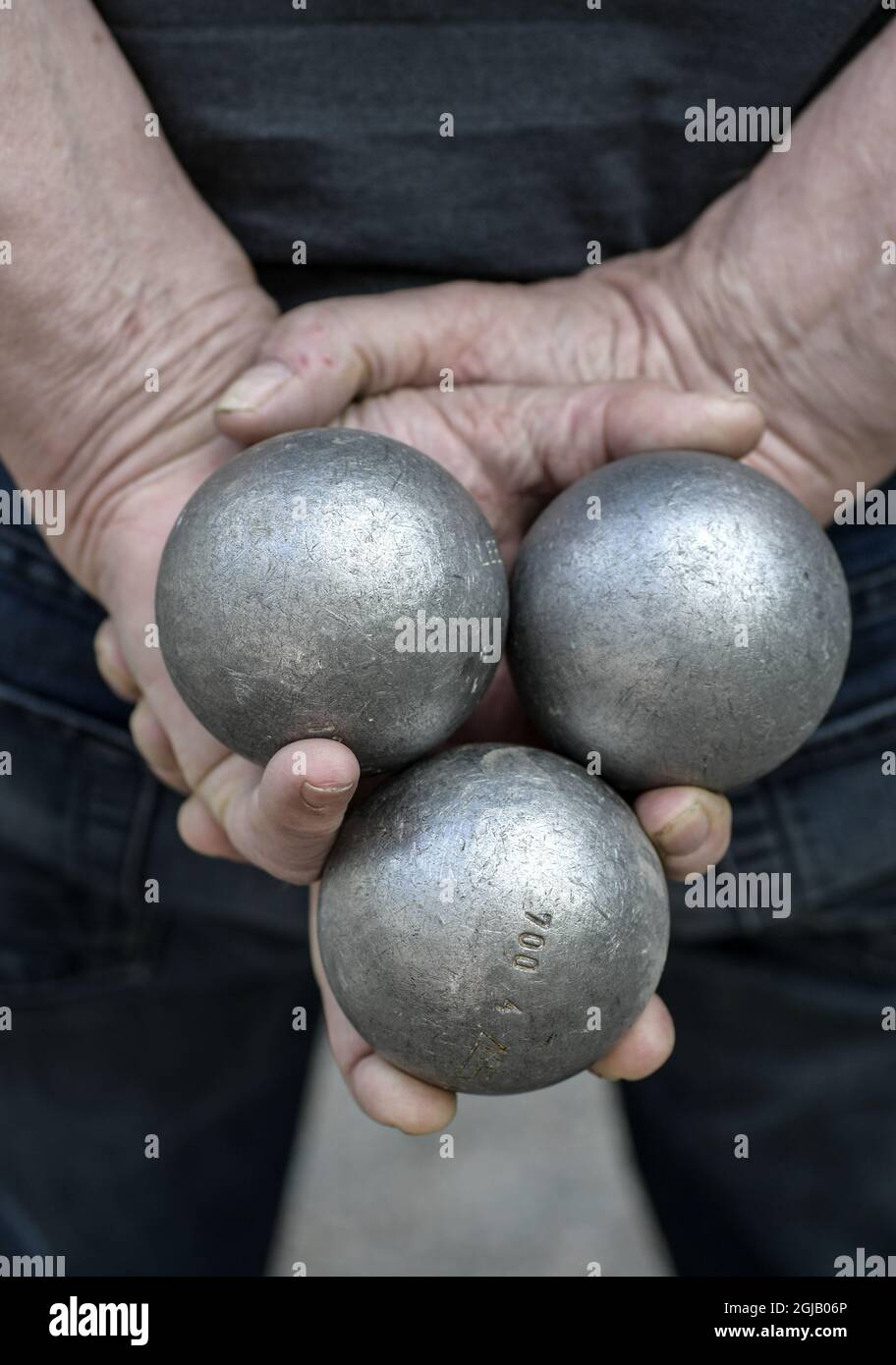 Boule sports balls contest Foto: Anders Wiklund / TT / kod 10040 Stock ...