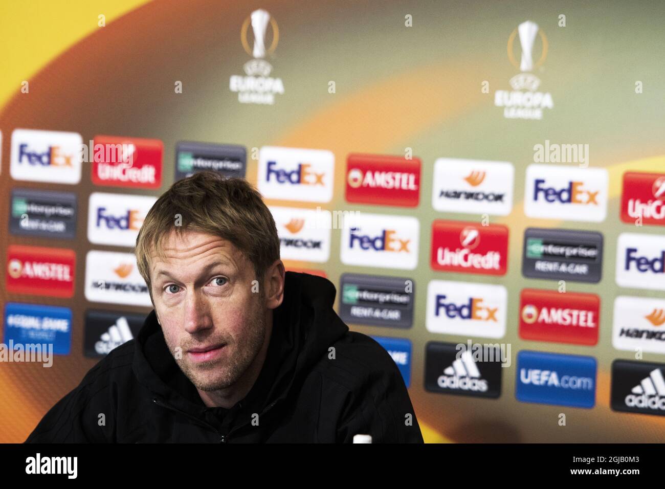 Graham potter press conference hi-res stock photography and images - Alamy