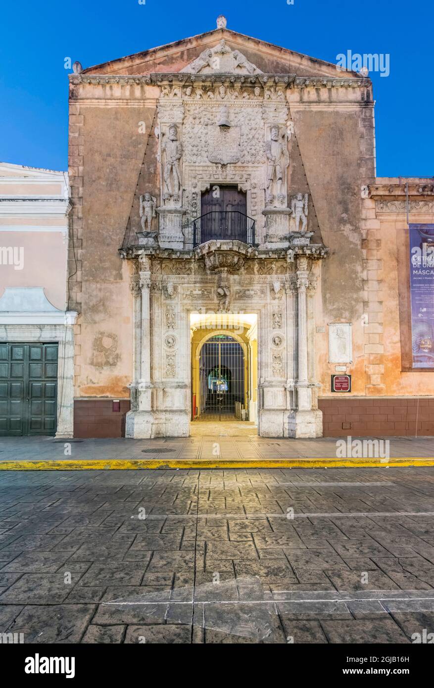 Mexico, Merida. Casa de Montejo, Completed in the 16th century this ...