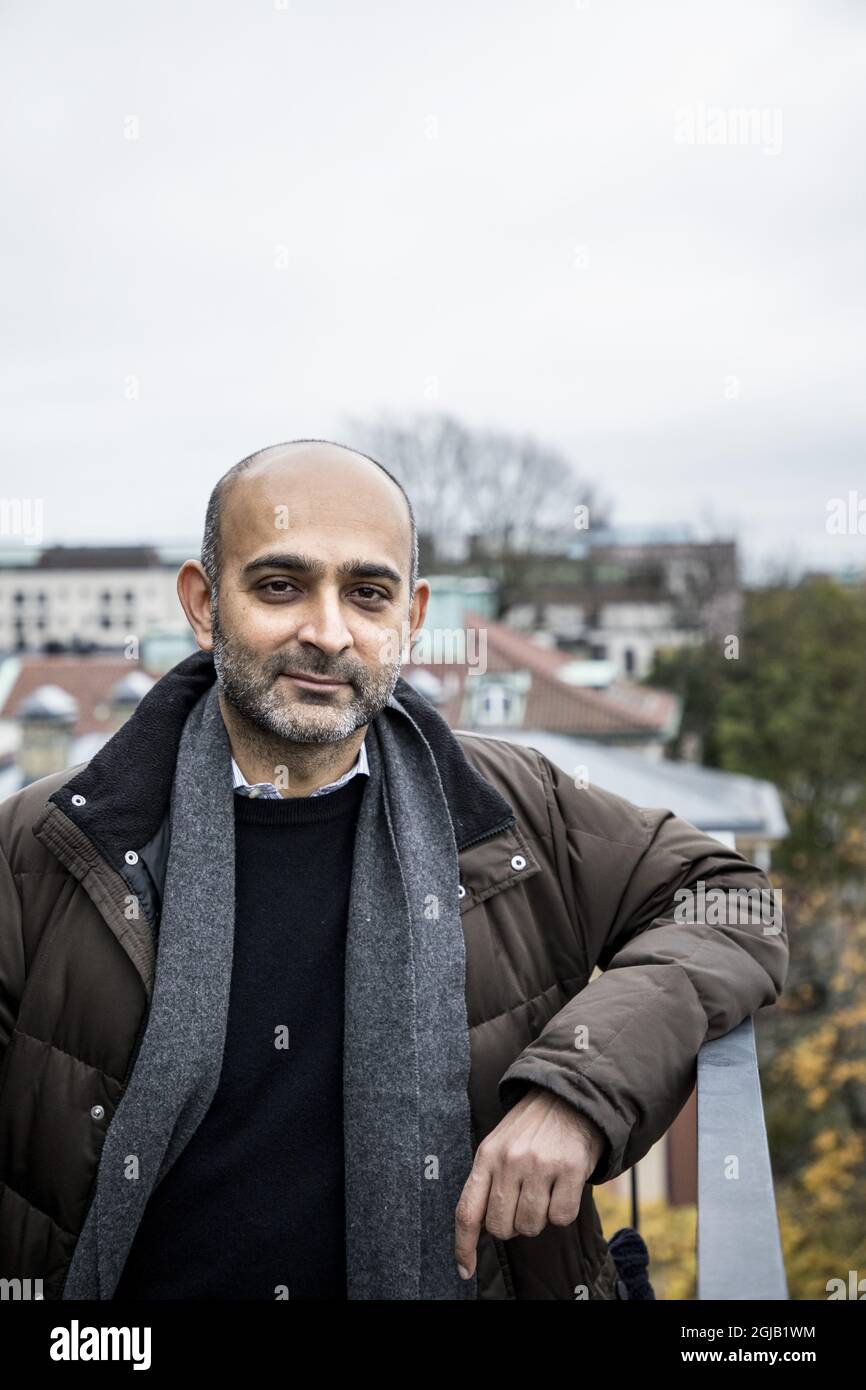 STOCKHOLM 20171026 Pakistani writer and novelist Mohsin Hamid is one of ...