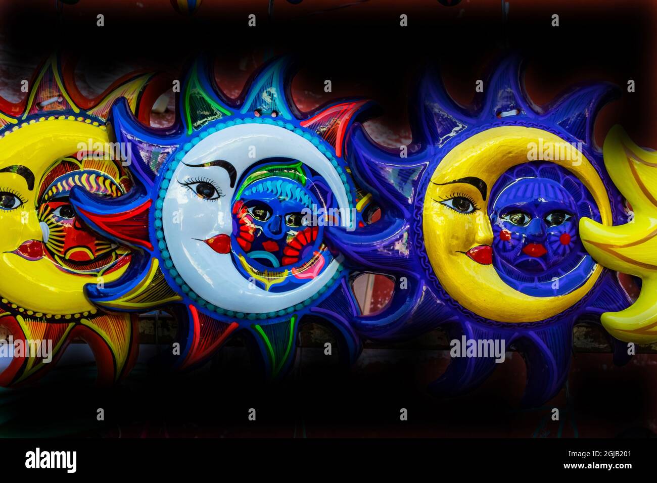 Mexican ceramic sun hi-res stock photography and images - Alamy
