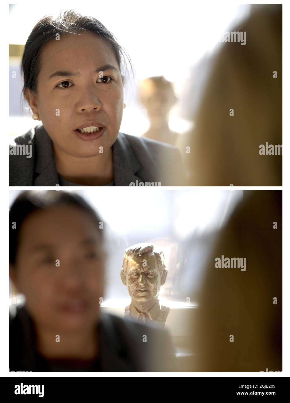 STOCKHOLM 20170920 **FILE** Machris Cabreros is the party leader for ...