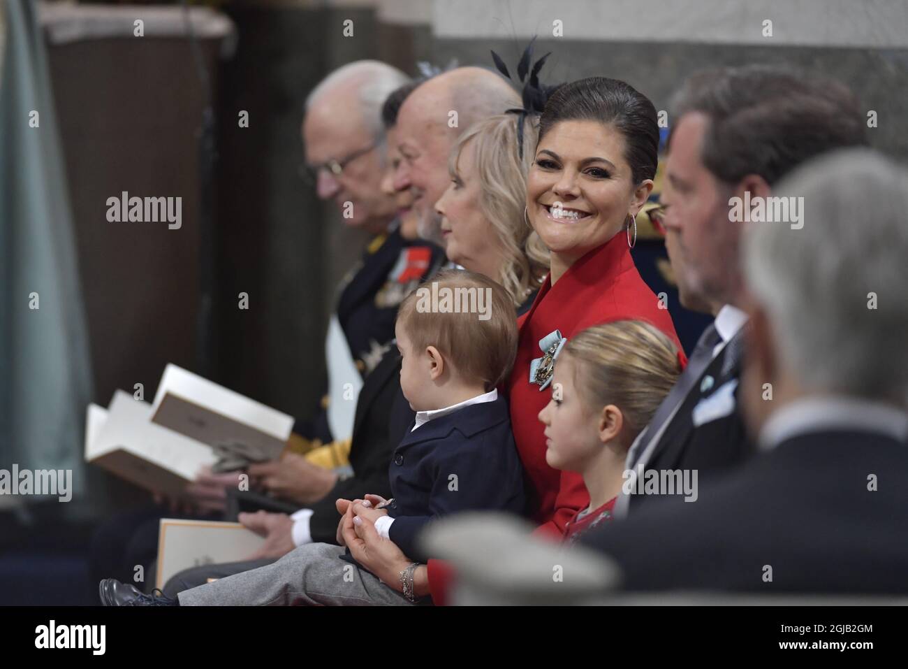 STOCKHOLM 20171201 Prince Oscar, Crown Princess Victroria and Princess ...