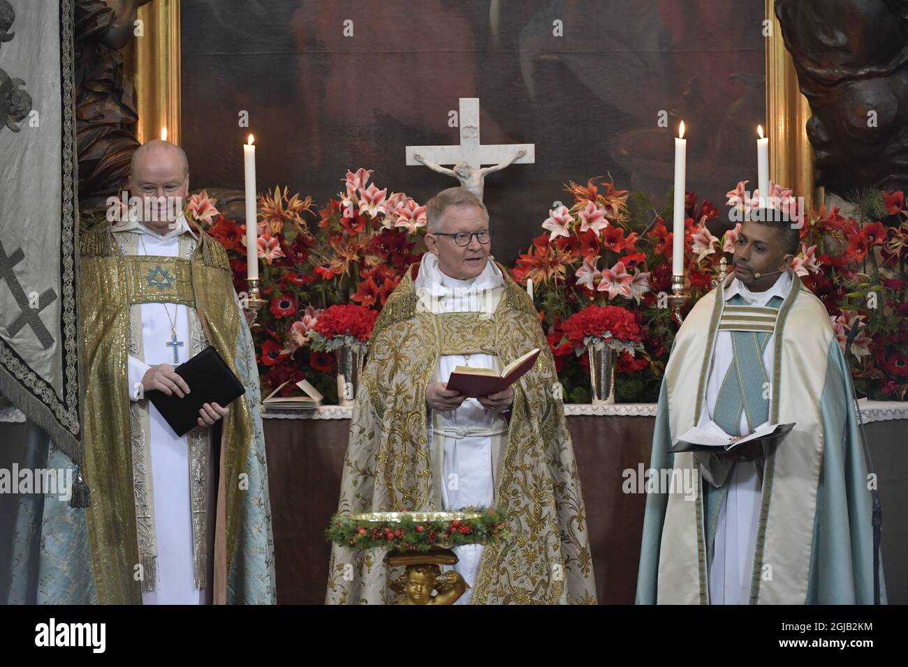 STOCKHOLM 20171201 Bishop Johan Dalman, Arch Bishop Emeritus Anders ...