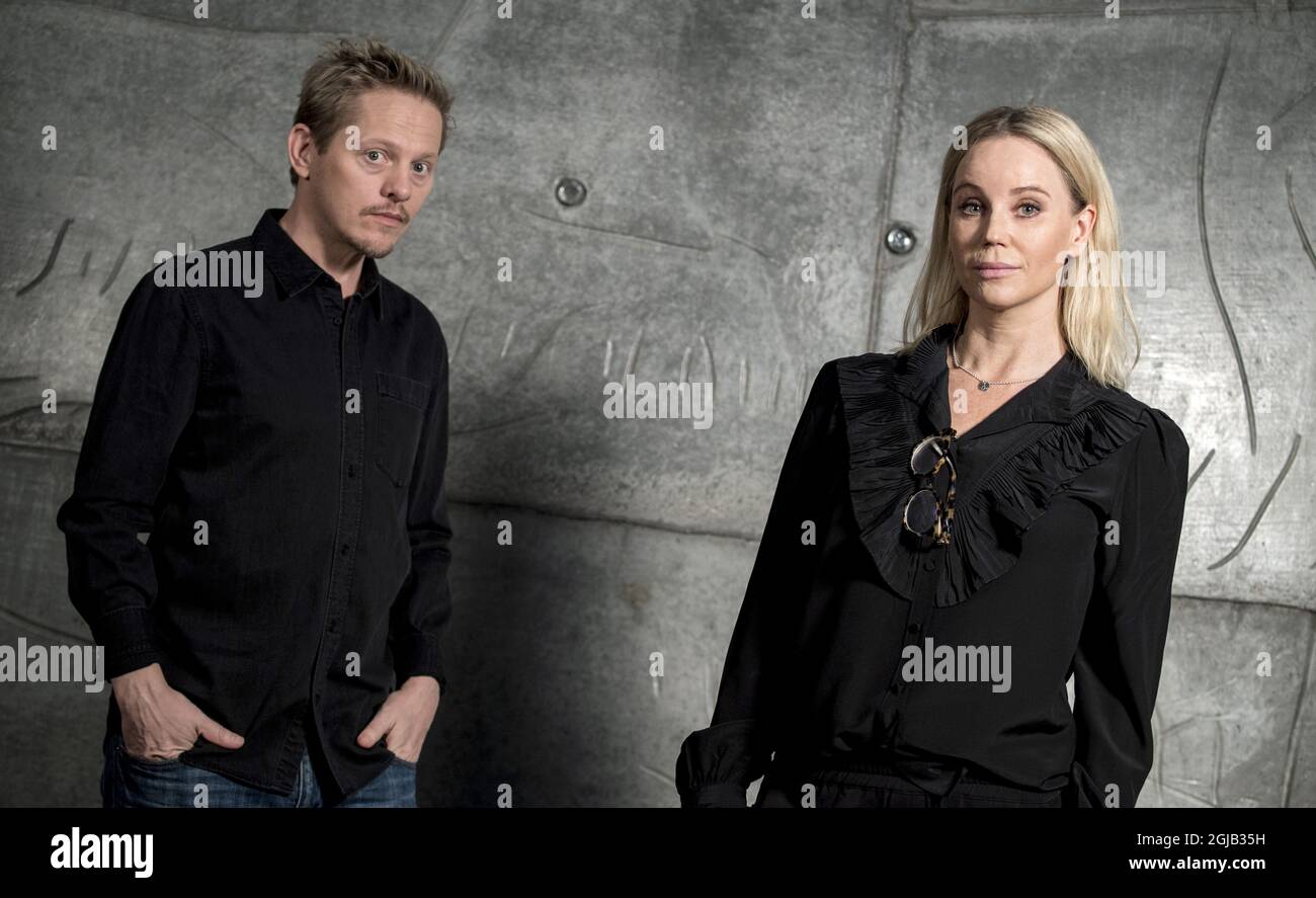 COPENHAGEN 2017-12-06 Danish Actor Thure Lindhardt and Swedish Actress ...