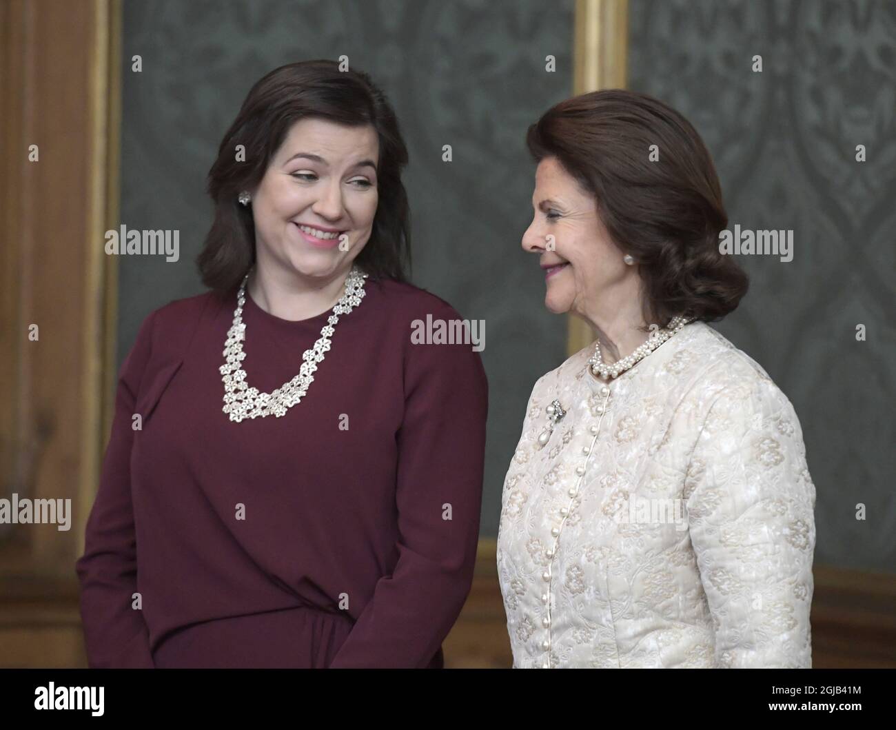 STOCKHOLM 2018-01-17 Eliza Jean Reid, wife of the President of Iceland ...