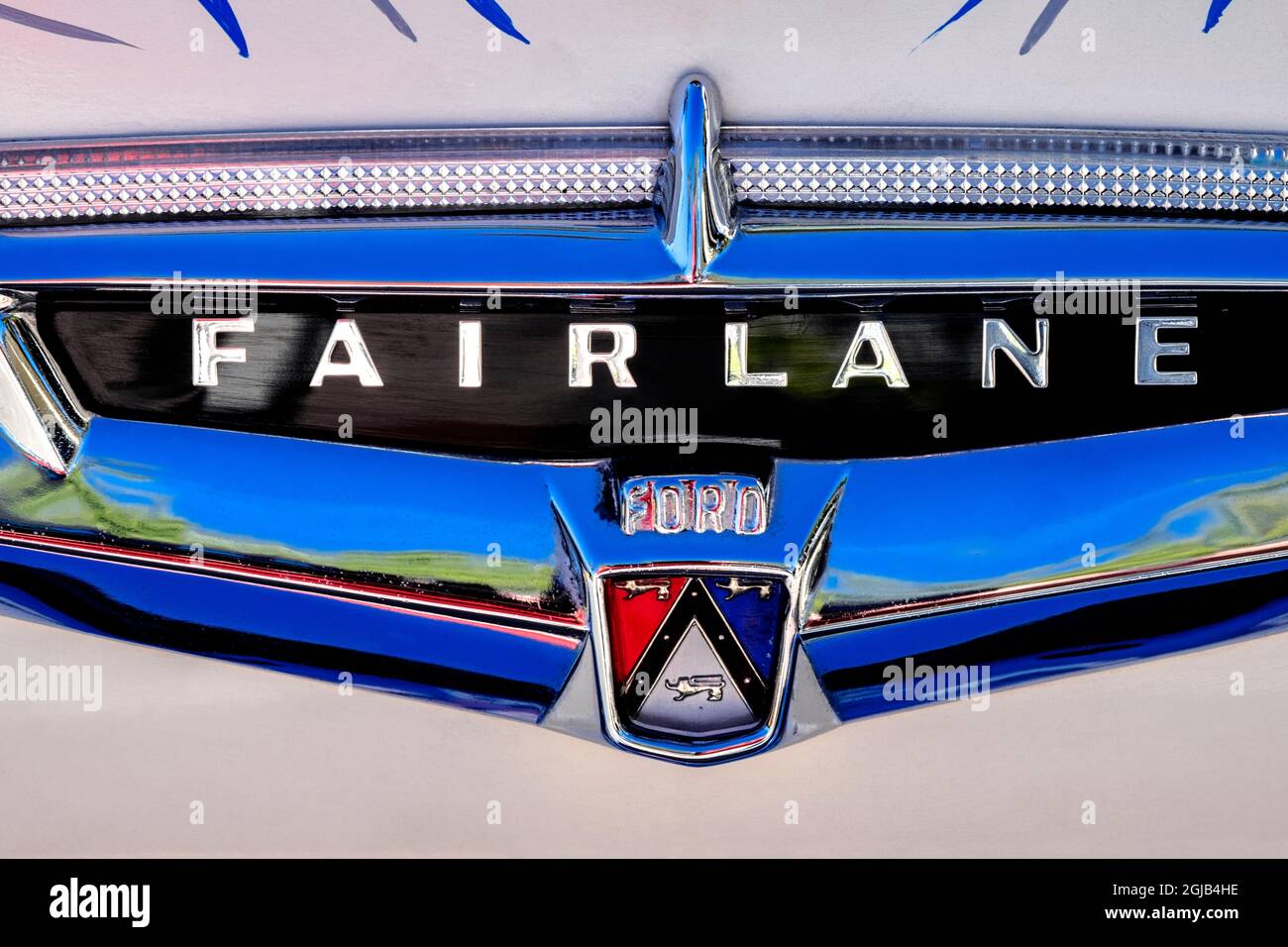 Ford Fairlane back end Stock Photo - Alamy