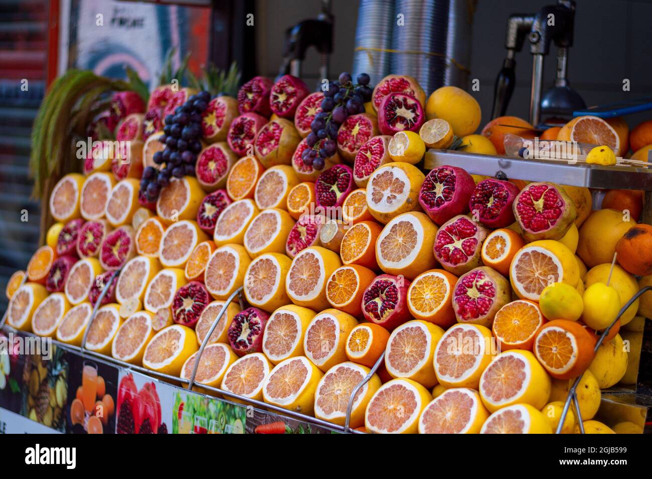 Istanbul Turkey September 05 2021 traditional commerce of fruits Stock ...