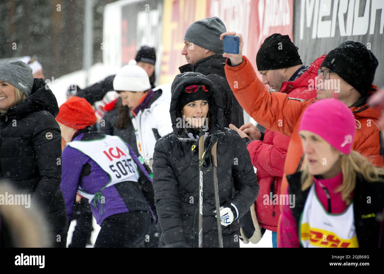 MORA 20180224 Princess Sofia takes part in the long distance (30km ...