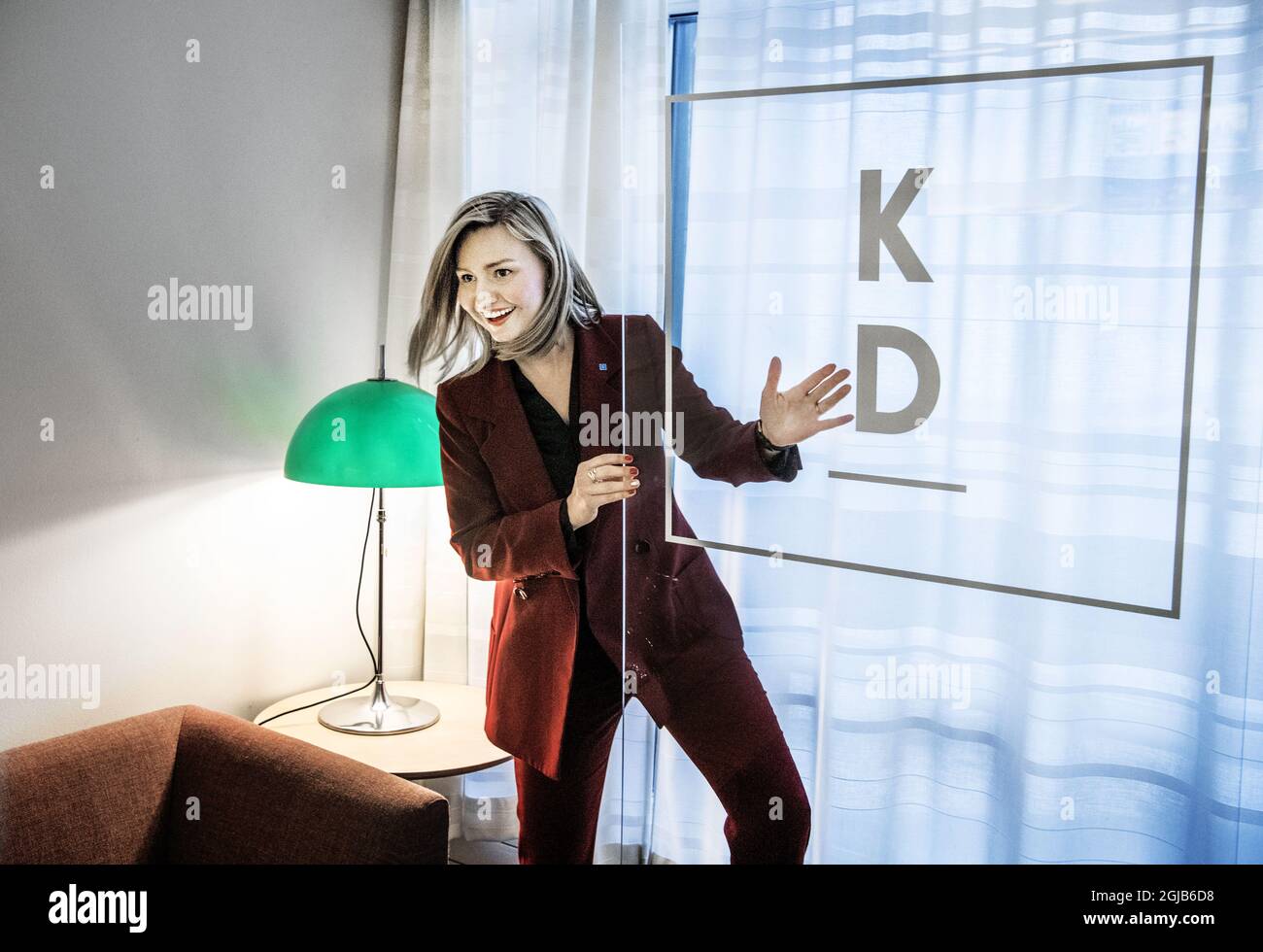 2018-01-18 Ebba Busch Thor, Chairman of the Kristdemokraterna, Sweden's ...