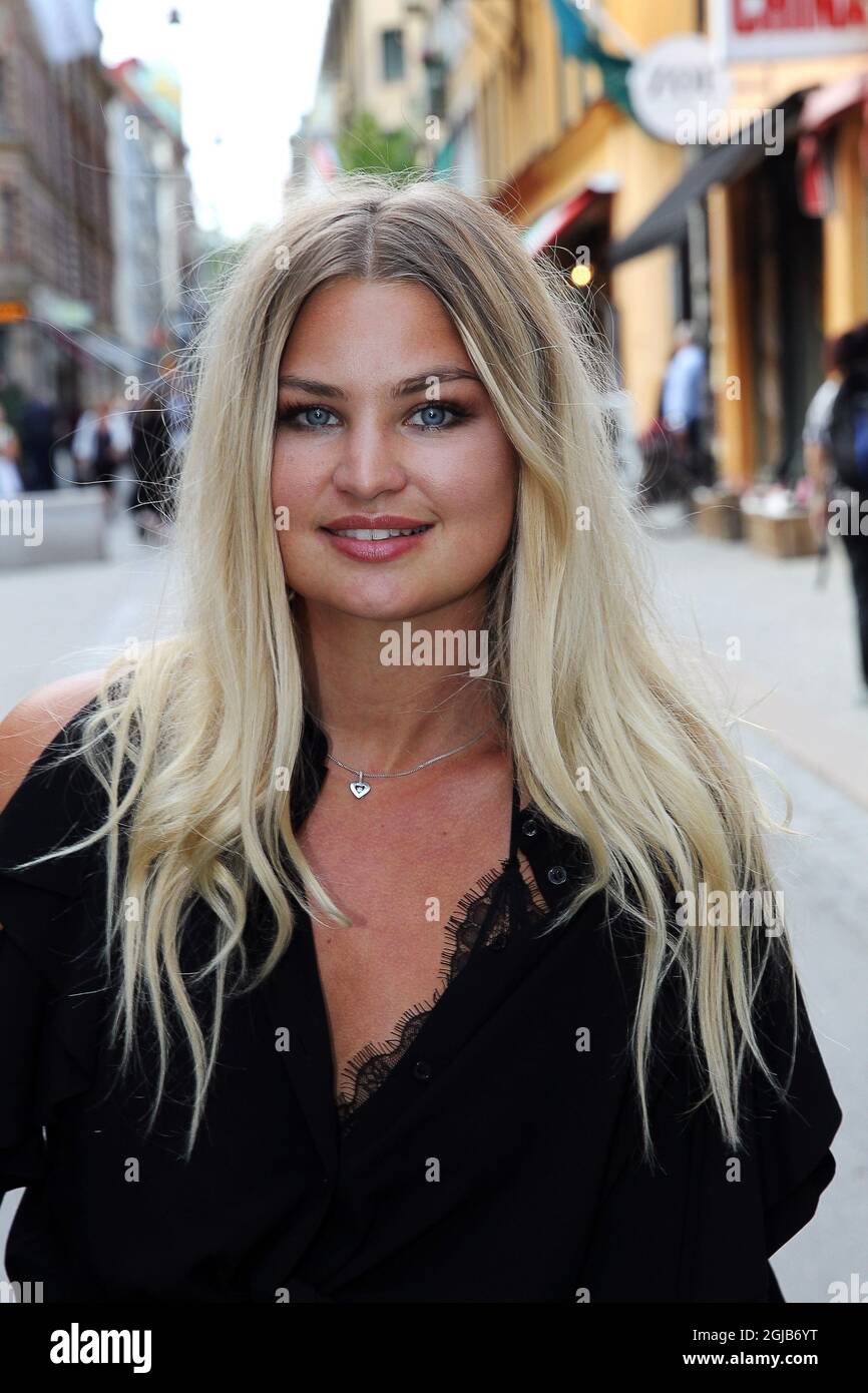 STOCKHOLM 2017-08-24 Jennifer Akerman, sister of US/Swedish Actress ...
