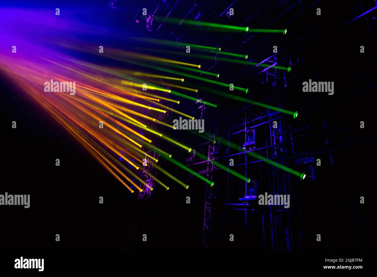abstract background of light show Stock Photo - Alamy