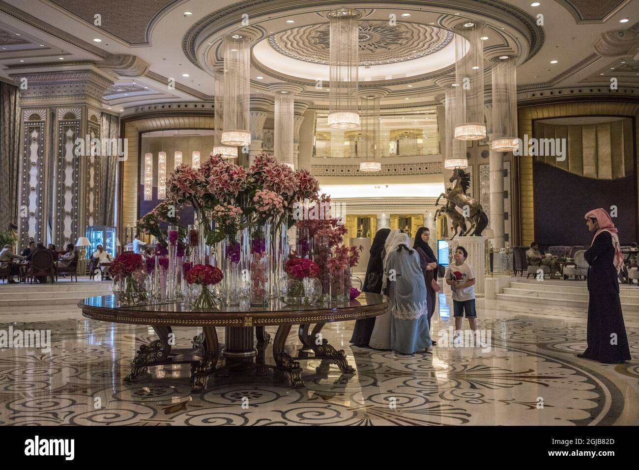 Ritz Carlton in Riyadh, Saudi Arabia Foto Roger Turesson / DN / TT ...