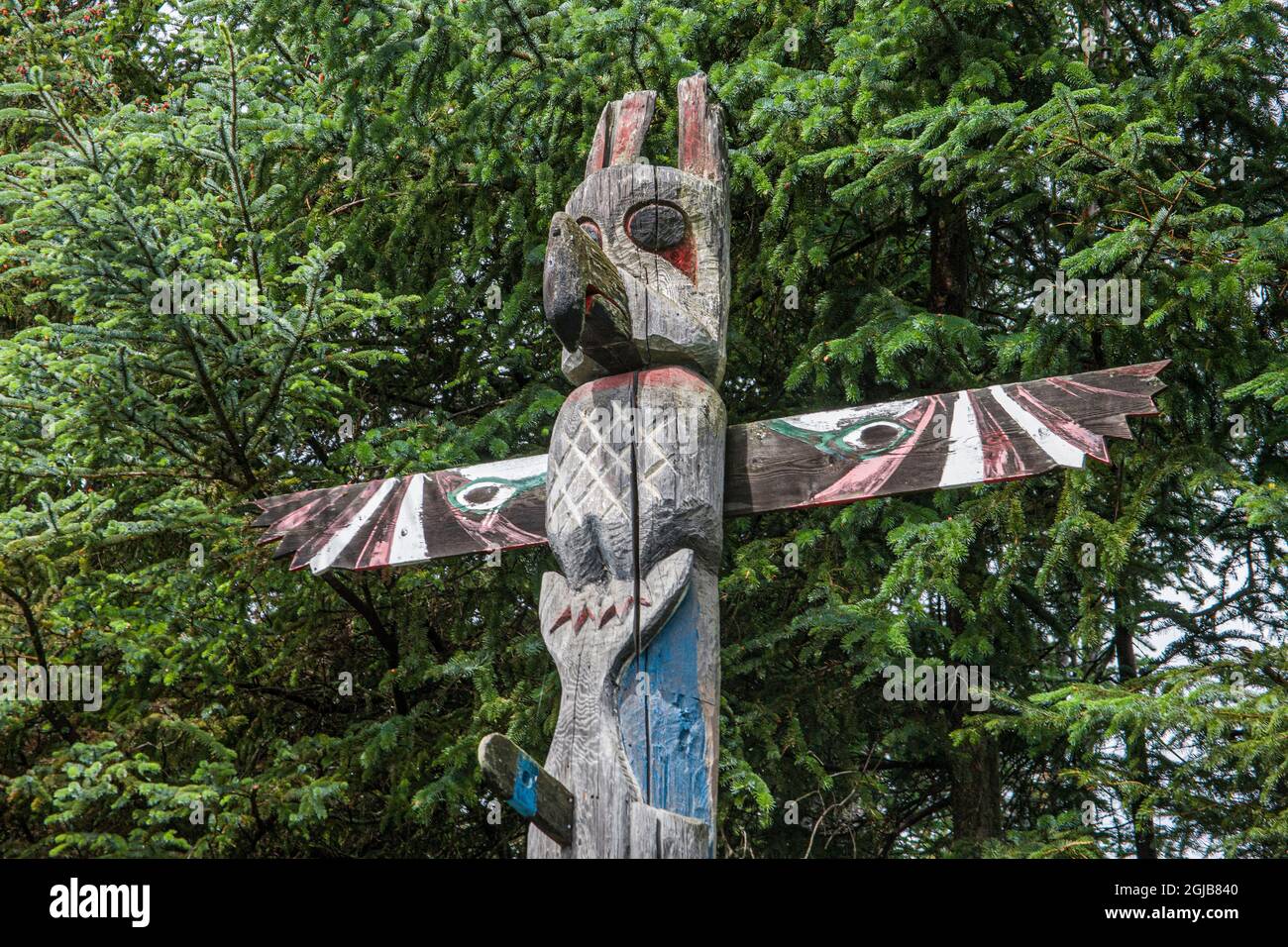 Native american totem hi-res stock photography and images - Alamy