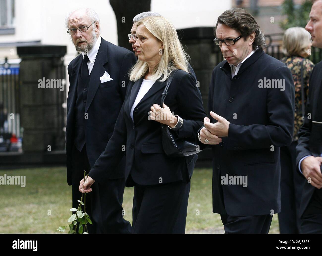 STOCKHOLM 20070831 Academy members Torgny Lindgren and Katarina ...