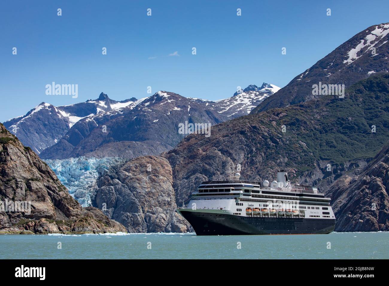 USA, Alaska, Tracy Arm-Fords Terror Wilderness, Holland America Cruise ...