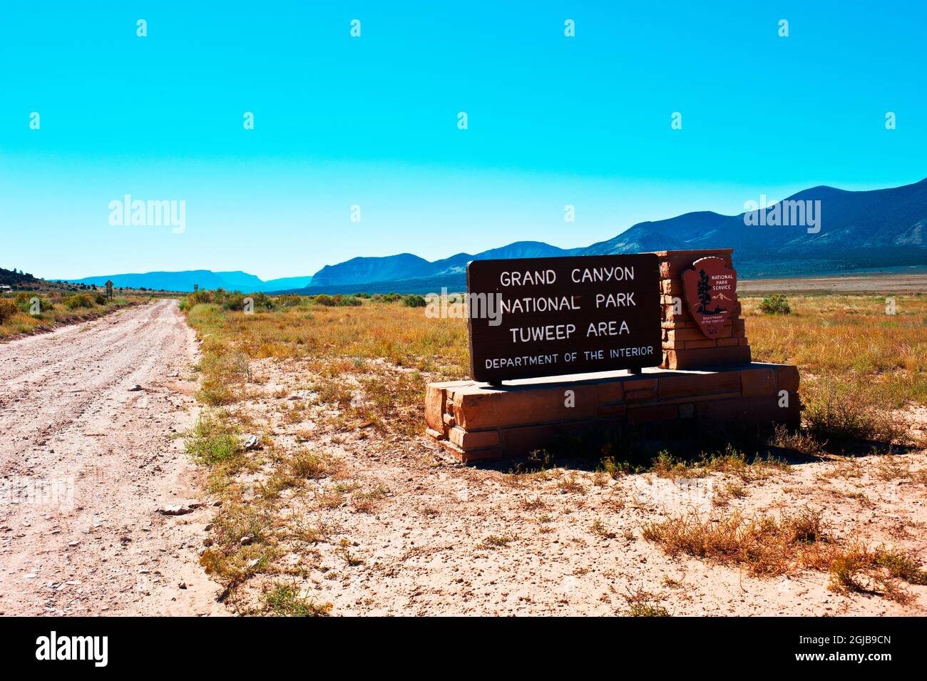 USA, Arizona. Grand Canyon National Park, Tuweep Area's Monument ...