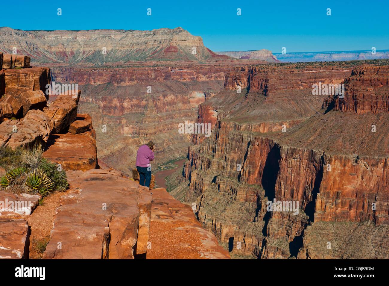 USA, Arizona. Grand Canyon National Park, Tuweep Area, Toroweap ...