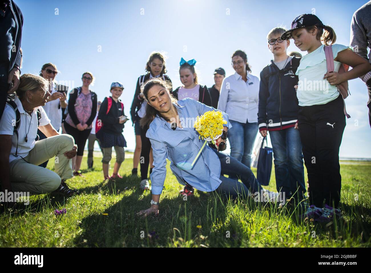 Ã–LAND 20180509 Crown Princess Victoria during her Province walk on the ...
