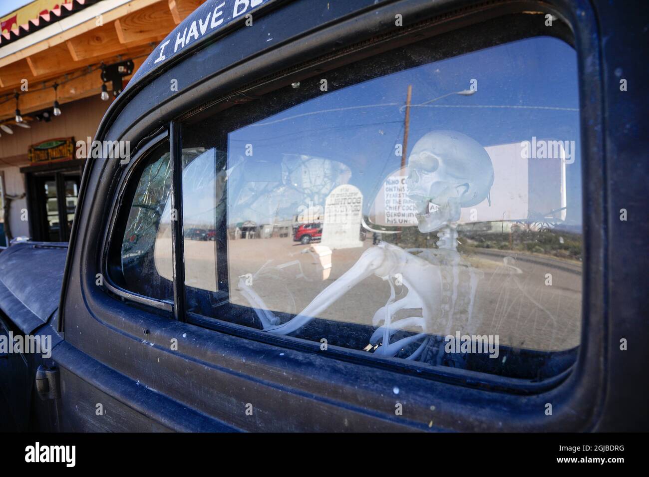 Skeleton in seat hi-res stock photography and images - Alamy