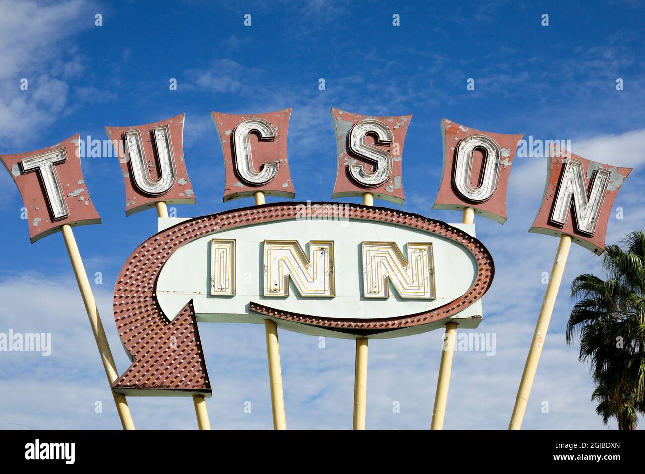 Tucson, Arizona. Old vintage motel sign. (Editorial Use Only Stock ...