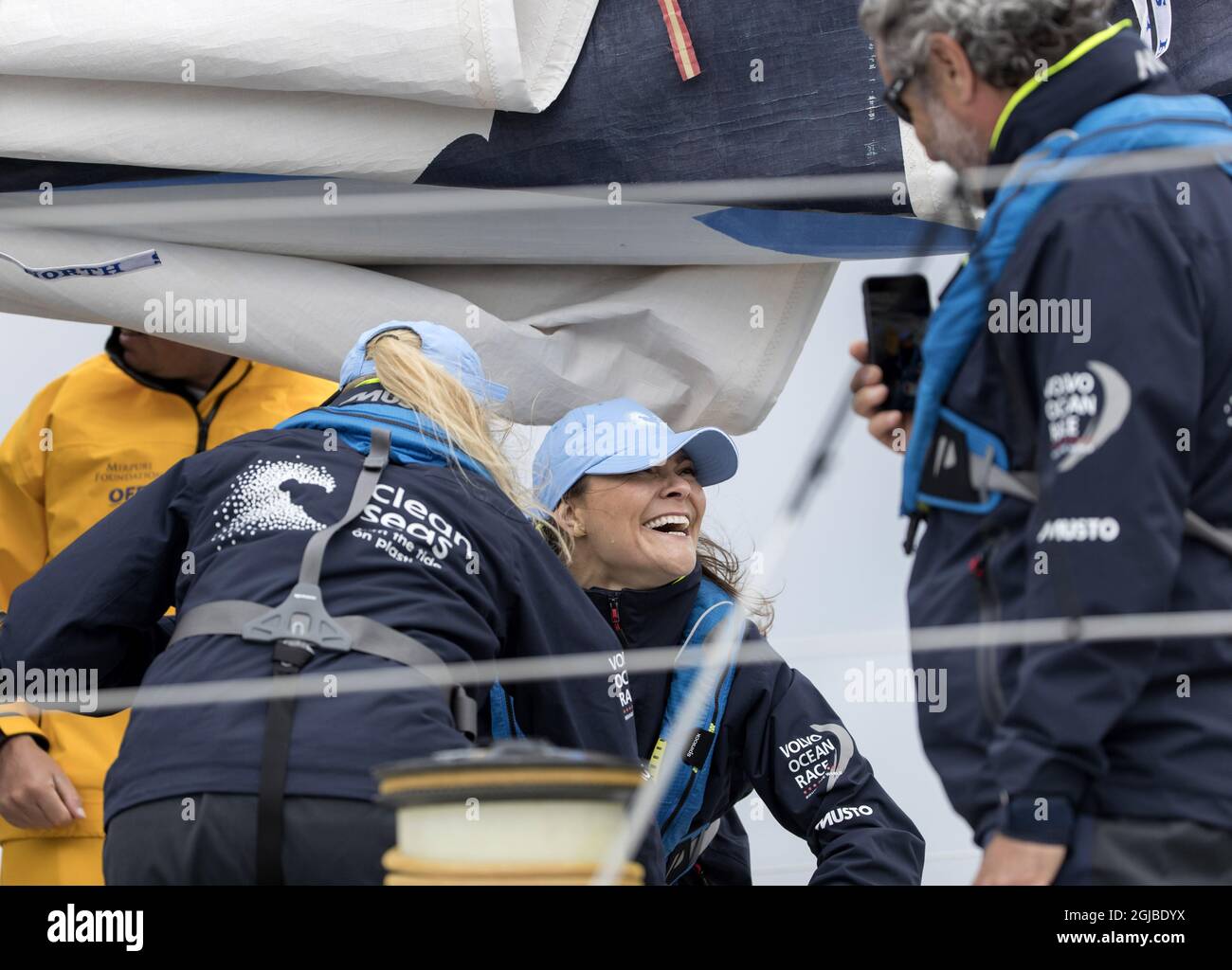 GOTEHNBURG 2018- 06-18 Swedish Crown Princess Victoria on board the ...