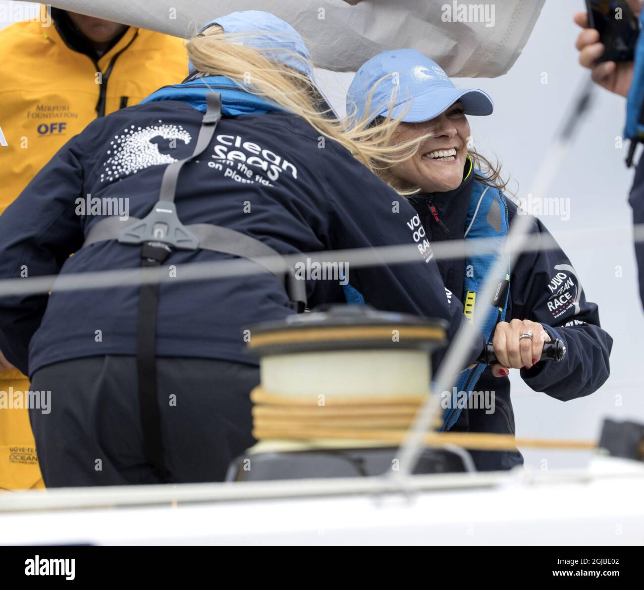 GOTEHNBURG 2018- 06-18 Swedish Crown Princess Victoria on board the ...