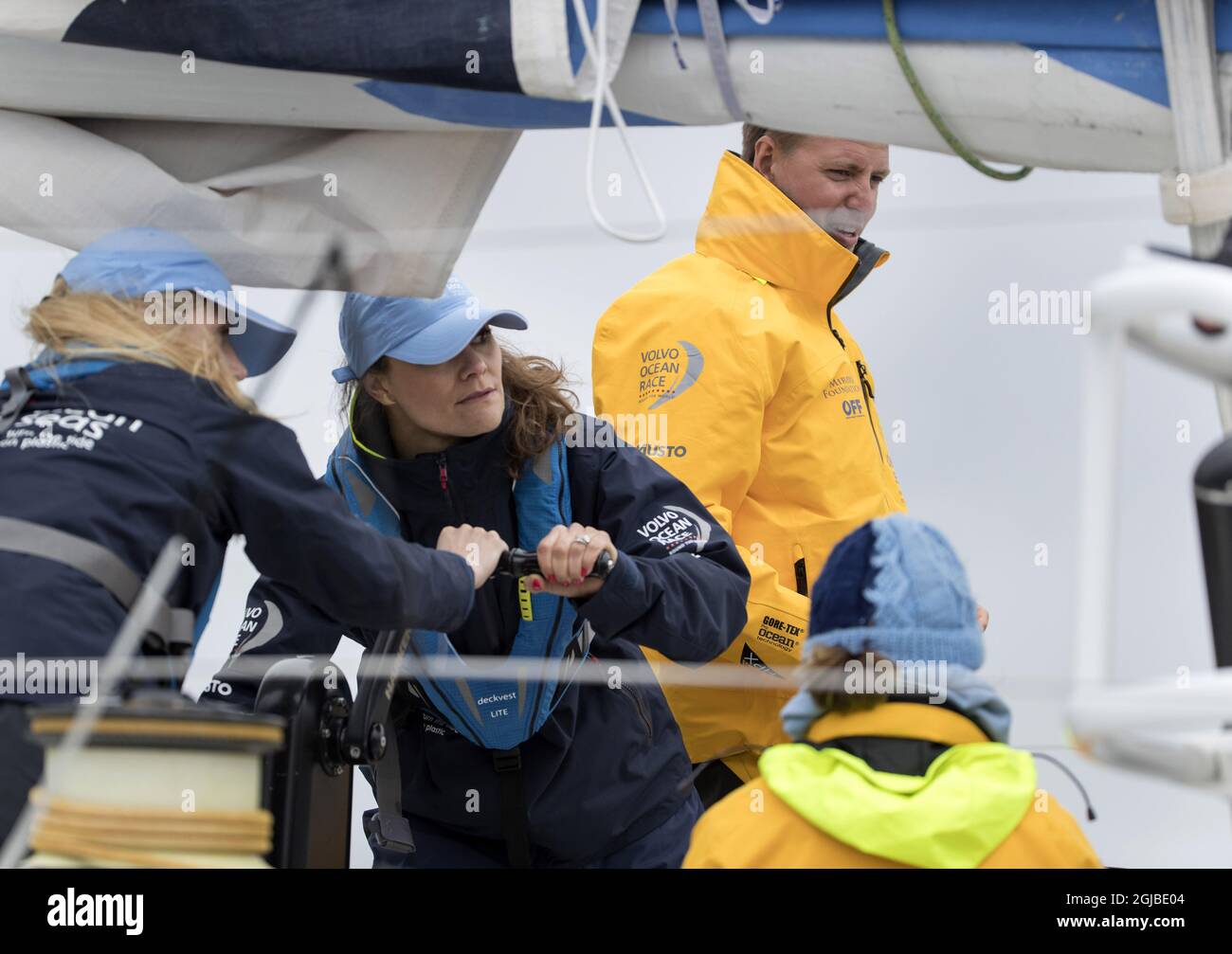 GOTEHNBURG 2018- 06-18 Swedish Crown Princess Victoria on board the ...
