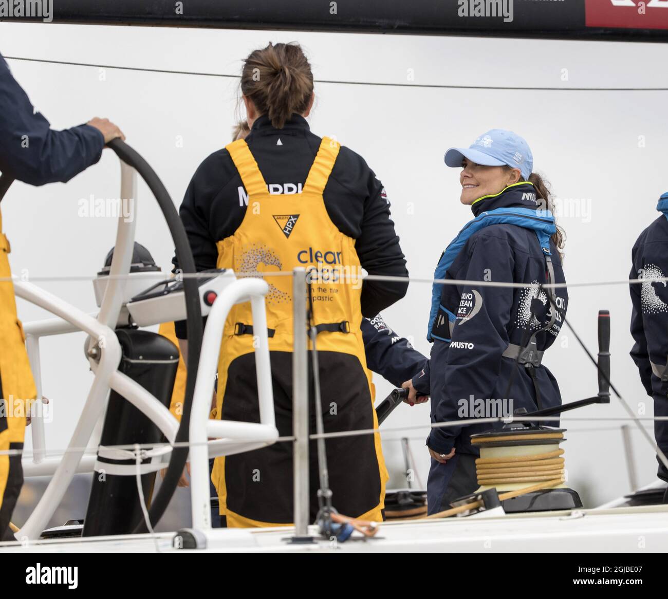 GOTEHNBURG 2018- 06-18 Swedish Crown Princess Victoria on board the ...
