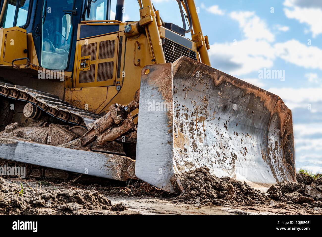 Earth Mover Push High Resolution Stock Photography and Images - Alamy