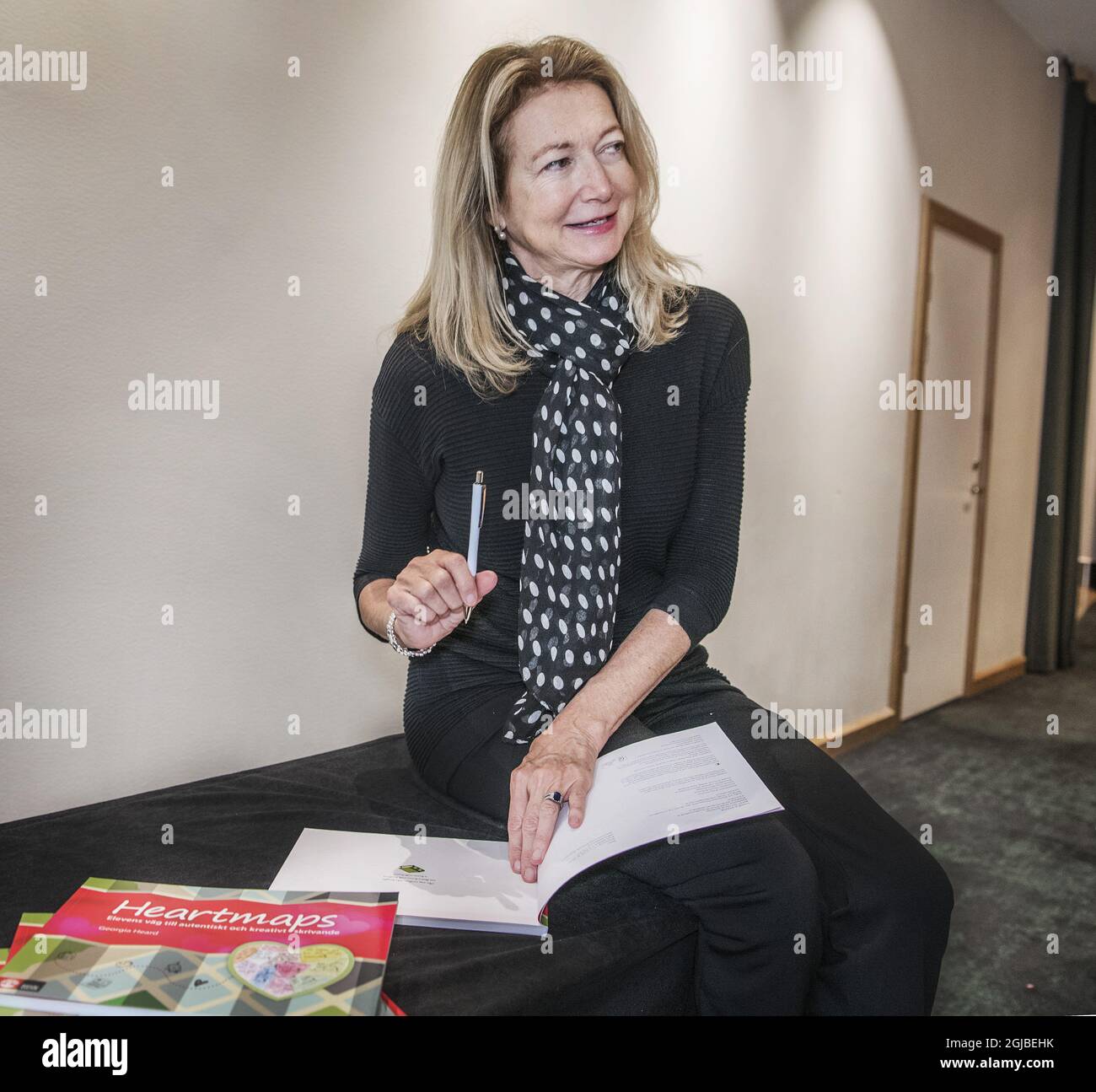 STOCKHOLM 2018-04-18 Georgia Heard is a writer of books and poetry ...