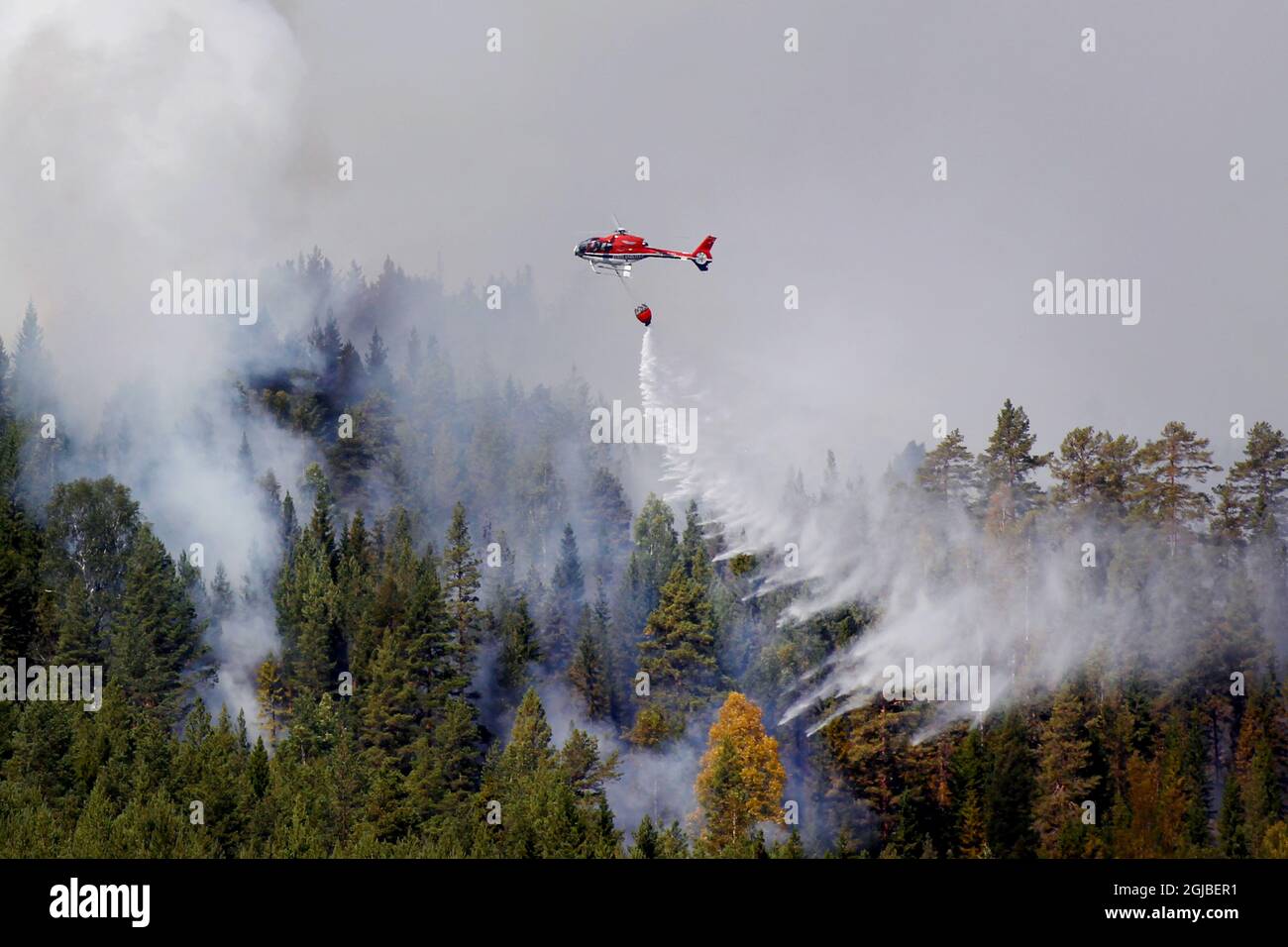 HAMMARSTRAND 20180716 Wildfires in Hammarstrand north Sweden. Foto Mats ...