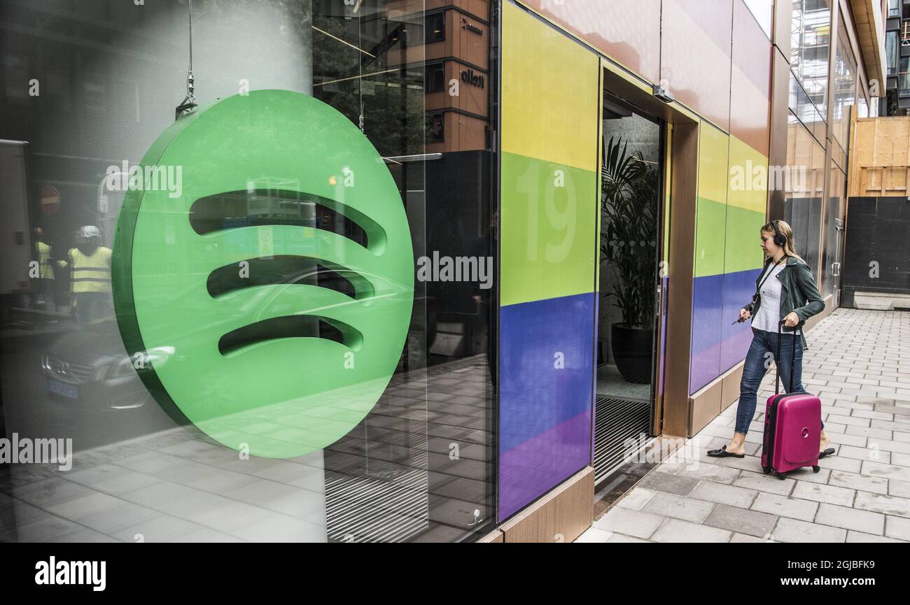 Spotify office hi-res stock photography and images - Alamy